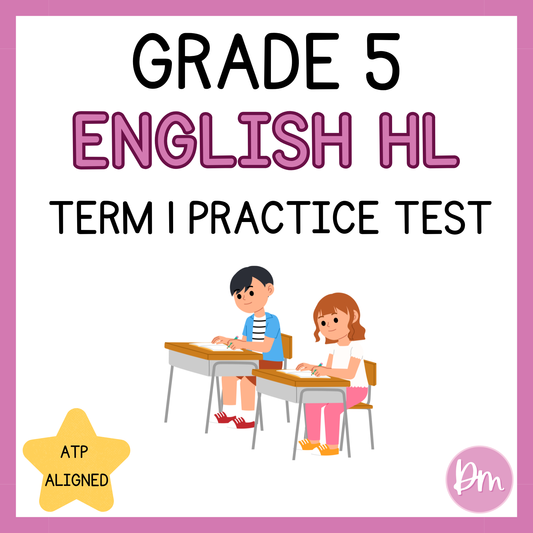 Grade 5 English Home Language Term 1 Test 2 – Designing Minds
