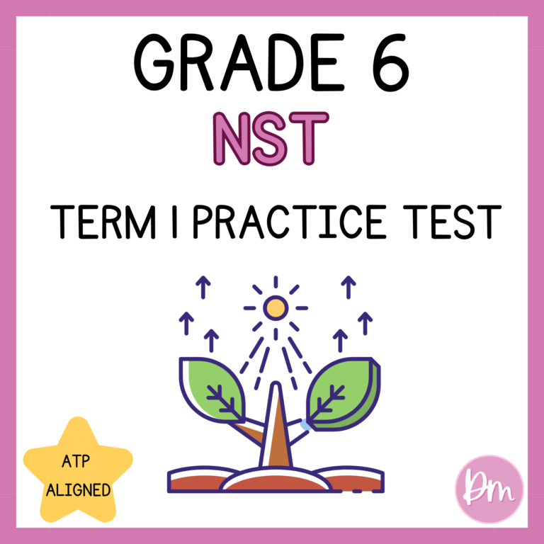 Grade 6 Natural Science & Technology Term 1 Test – Designing Minds